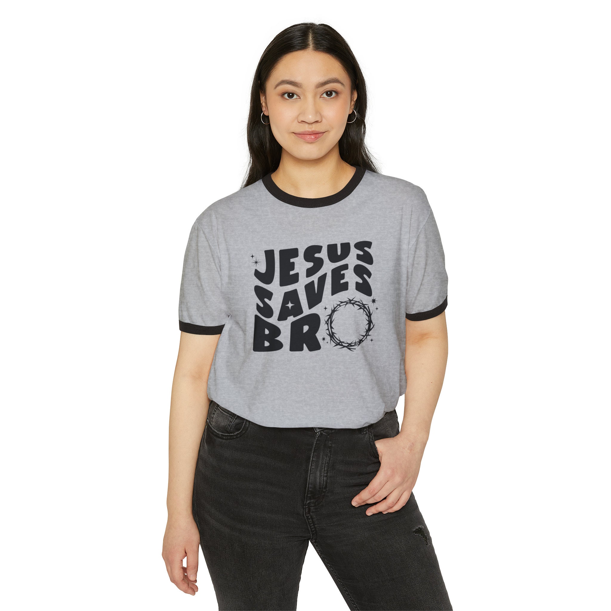 Jesus Saves Bro Christian Message Religious Easter Spring Gift Shirt ...