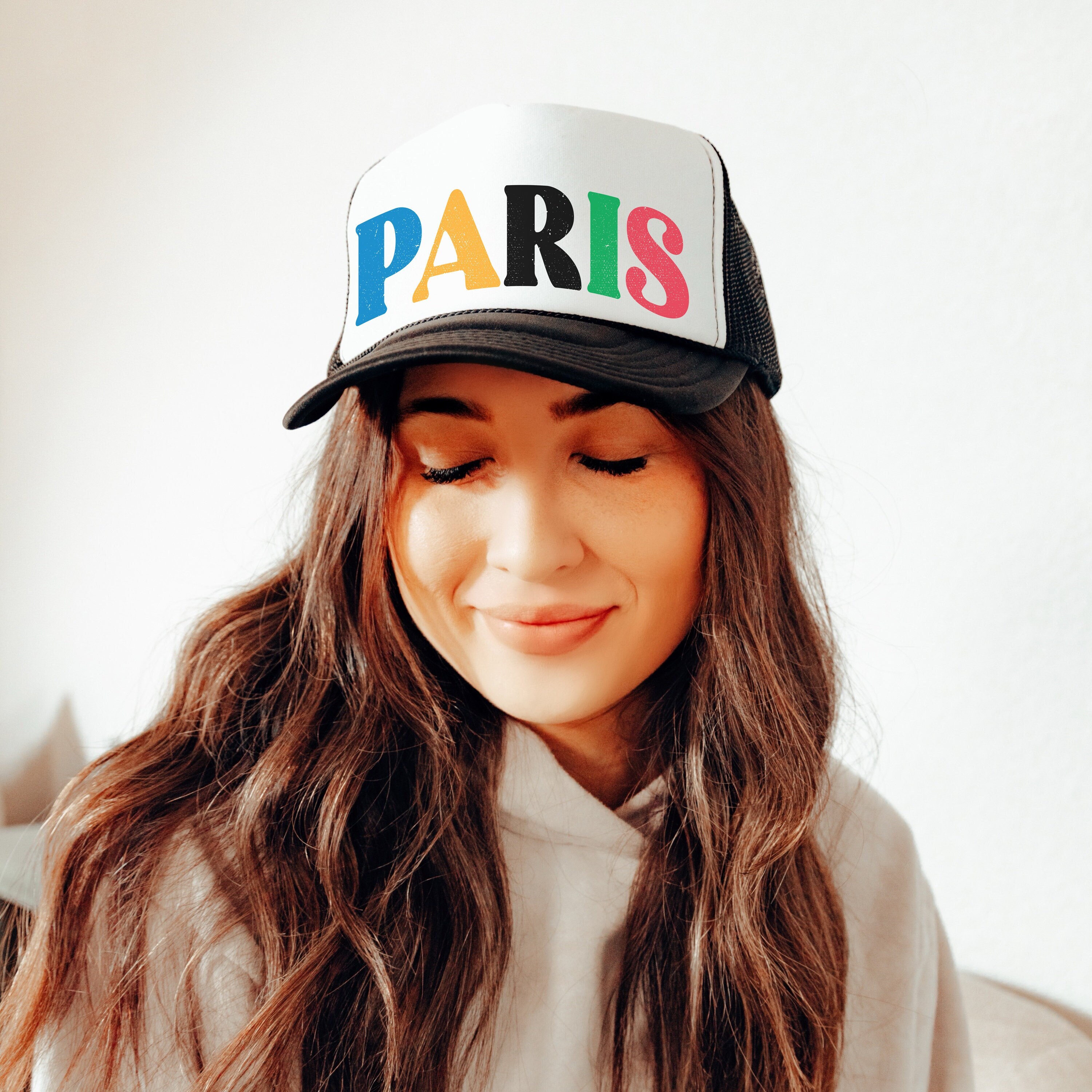 Paris Summer Travel Trucker Hat, Paris Trip Group Hat, Paris Family ...