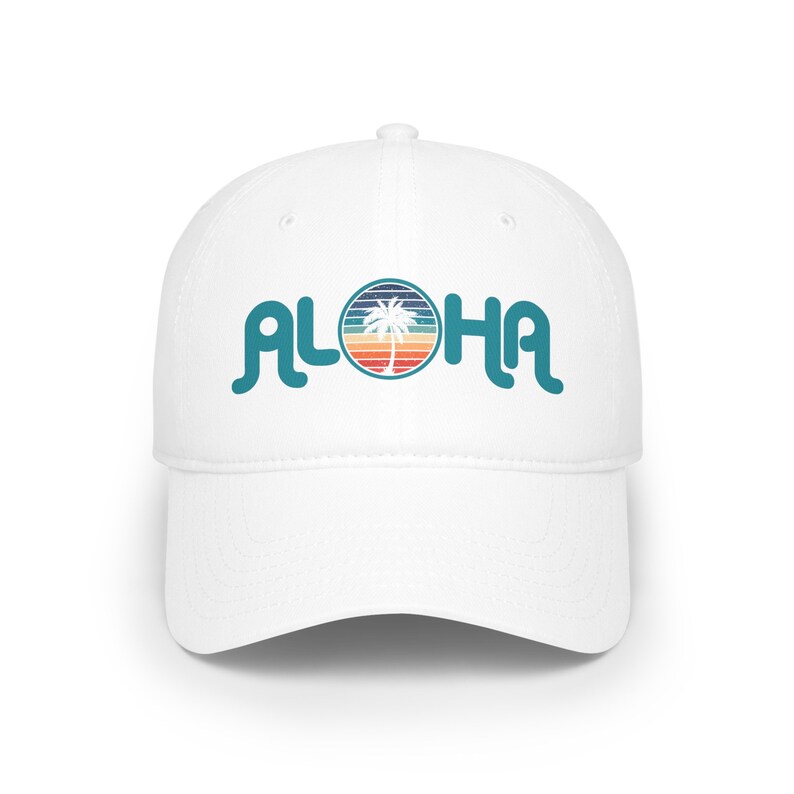 Aloha Summer Beach Hawaii Pool Baseball Cap, Gift Teacher Teen Dad Mom ...
