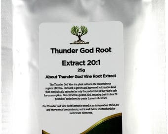 Thunder God Root - Etsy
