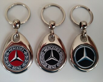 Mercedes key chain | Etsy