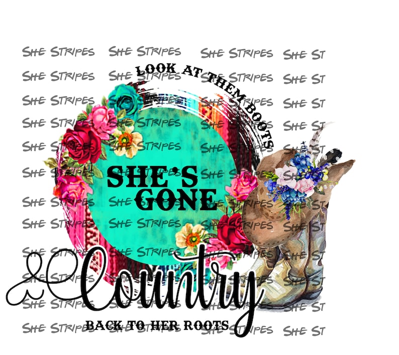 She's Gone Country - Etsy