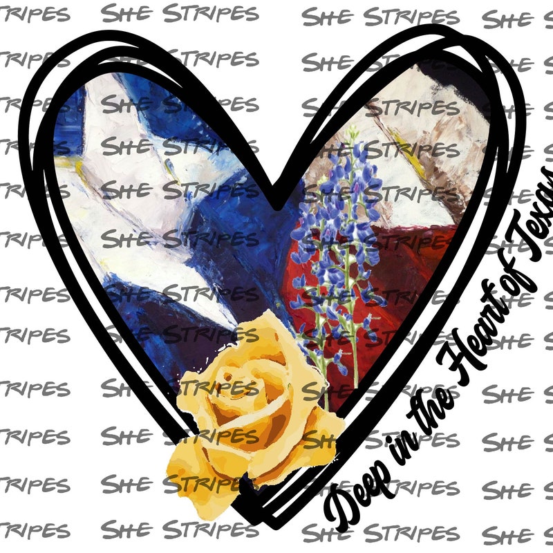 Heart of Texas - Etsy