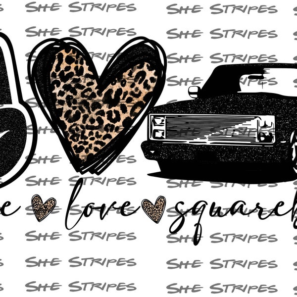 Squarebody Wall Art - Etsy