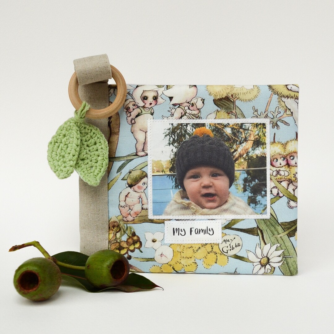 Gumnut Babies Cuddle Book With Linen and Cotton Pages - Etsy