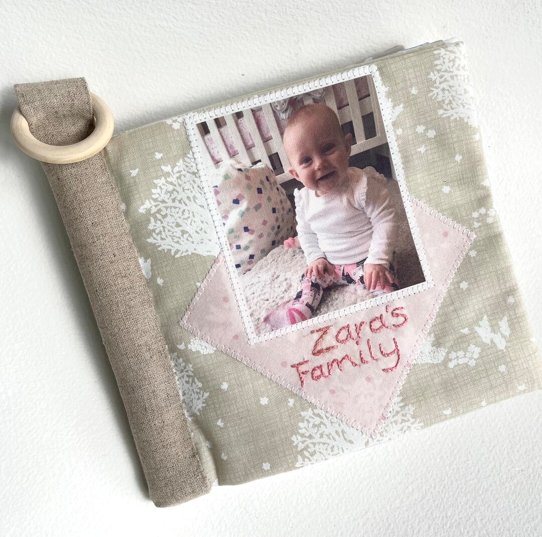 Natural Colours Photo Book - Soft Photo Album for Baby - Handmade in ...