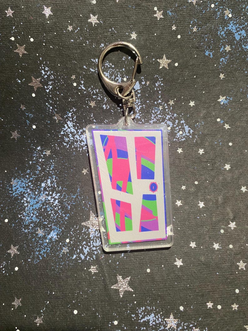 2.5” the Magnus Archives Inspired Keychain Set - Spiral & Eye// Acrylic ...