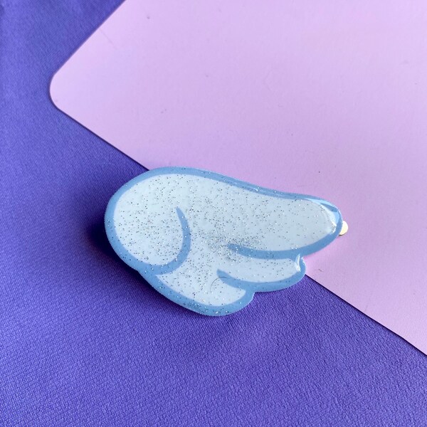 Angel Wing Hair Clips - Etsy