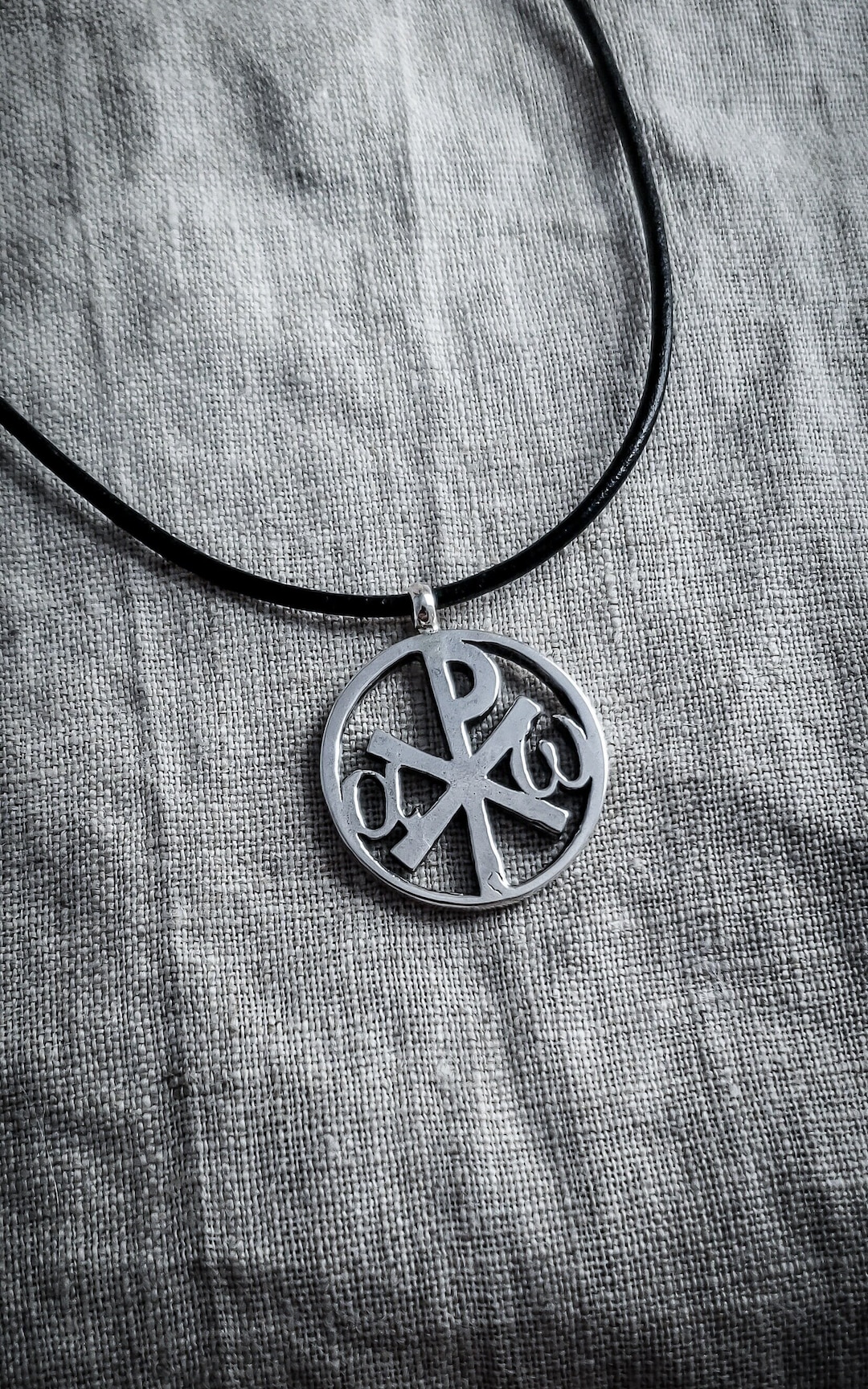 Chi Rho Pendant - Etsy