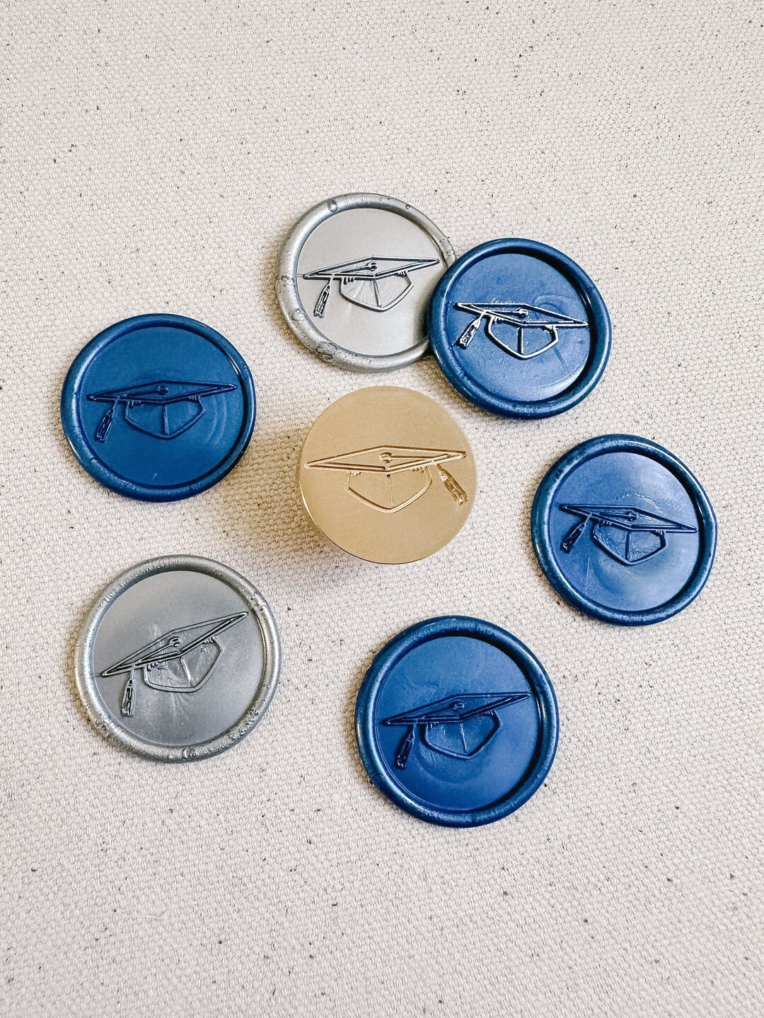 Graduation Hat Wax Stamp, Wax Seal Stamp, Celebrate, Degree ...