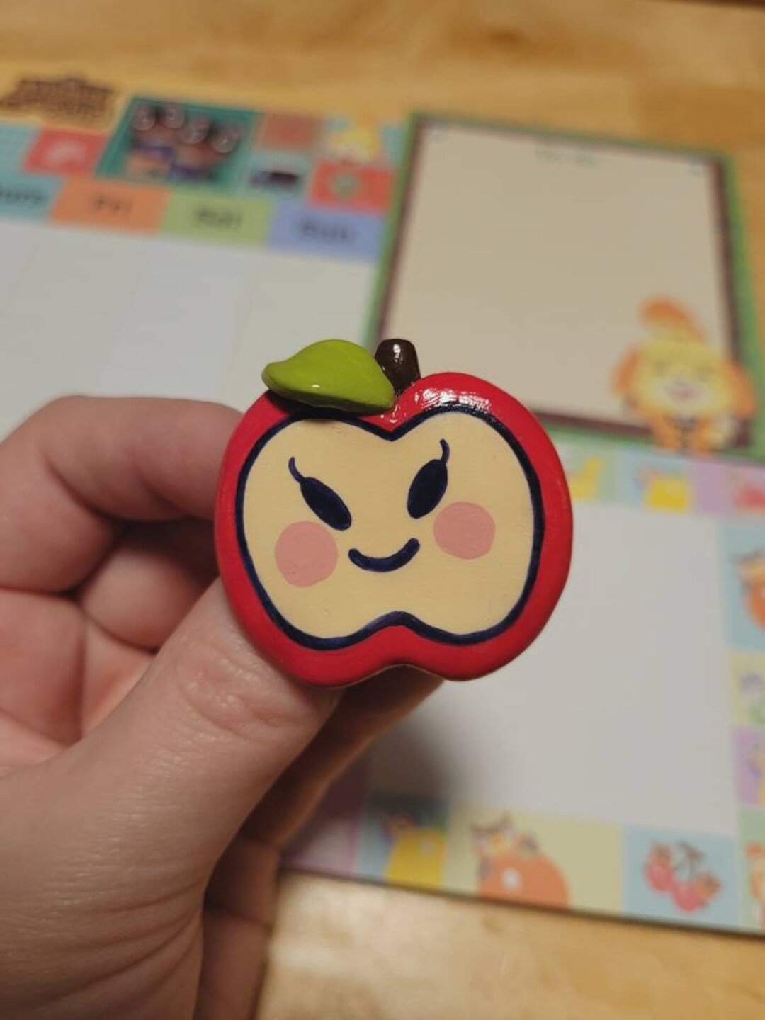Ringotchi Tamagotchi - Handmade OOAK Polymer Clay Brooch - Etsy