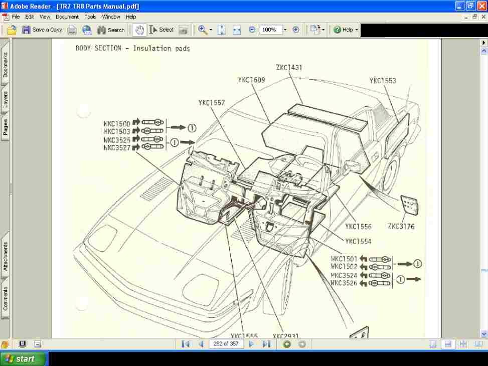 TRIUMPH TR7 TR8 WORKSHOP & Parts MANUAL -775pgs for Tr 7 8 Service ...
