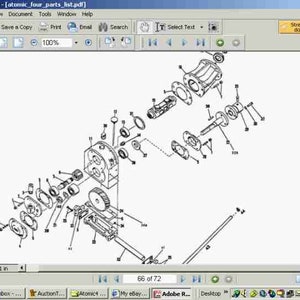 ATOMIC 4 BOAT ENGINE Manuals - 100 Pages for Universal Marine Yacht ...