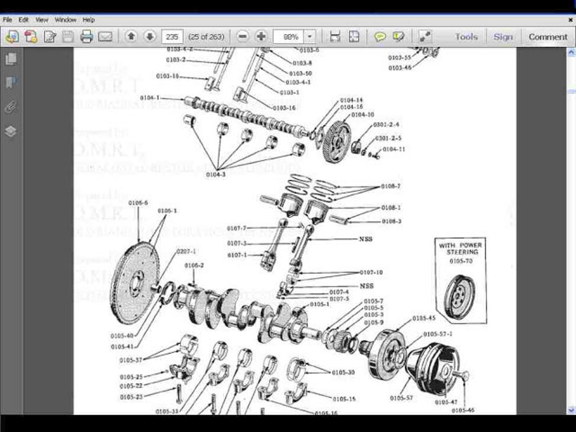 STUDEBAKER AVANTI Parts Manual 260pgs With Detailed Exploded Diagrams ...