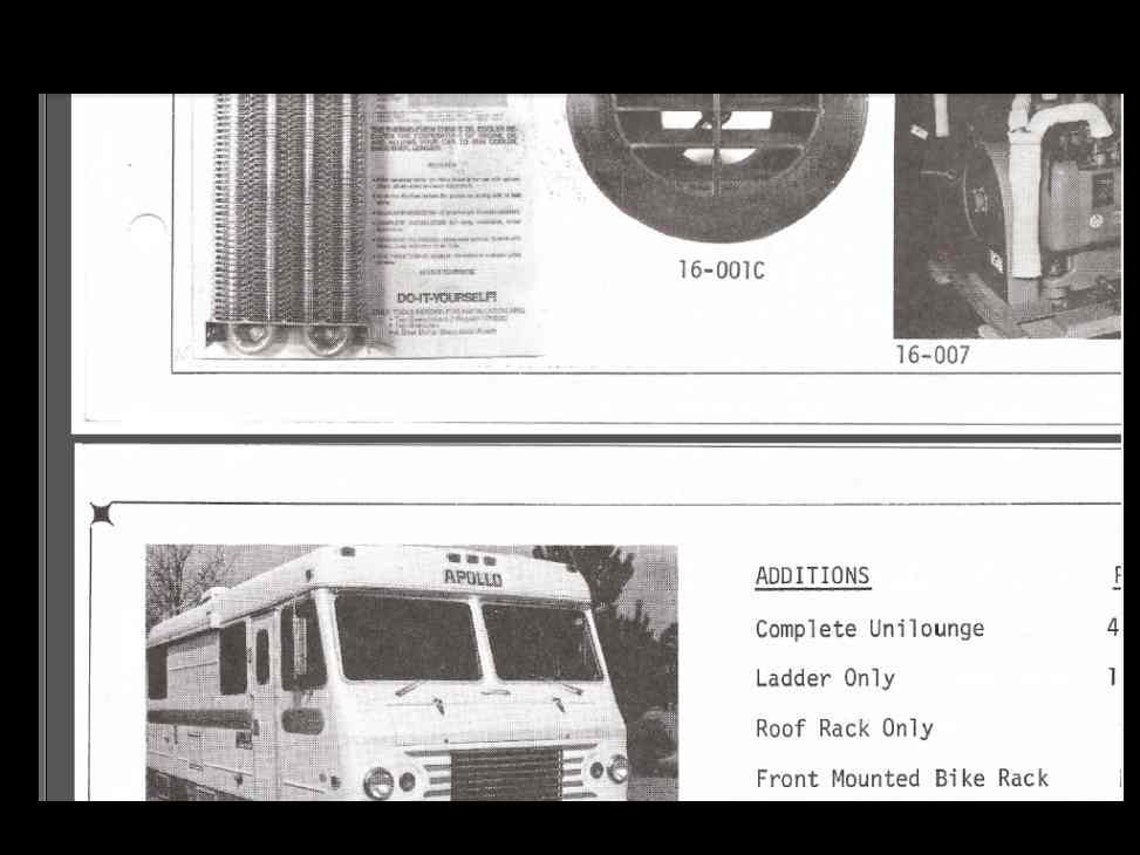 APOLLO MOTORHOME SERVICE Manuals 570pgs W/ Rv Furnace A/c Frig & Heater ...
