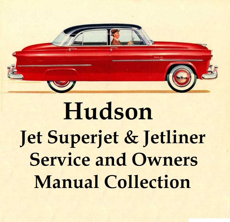 HUDSON JET Superjet Jetliner Workshop & Owners Manuals Collection 240pg ...