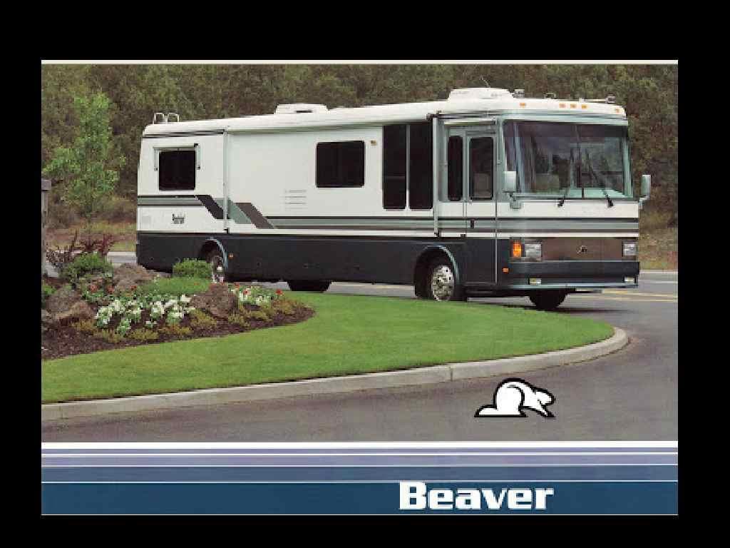 BEAVER 1990-1999 MOTORHOME Manuals 470pg 1995 1996 1997 1998 RV Service ...