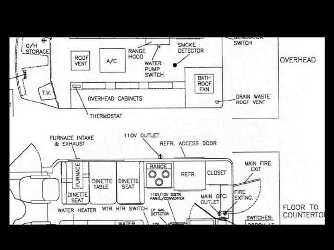 CHINOOK 1996-2000 MOTORHOME Manuals 600pgs 1997 1998 1999 RV Operation ...
