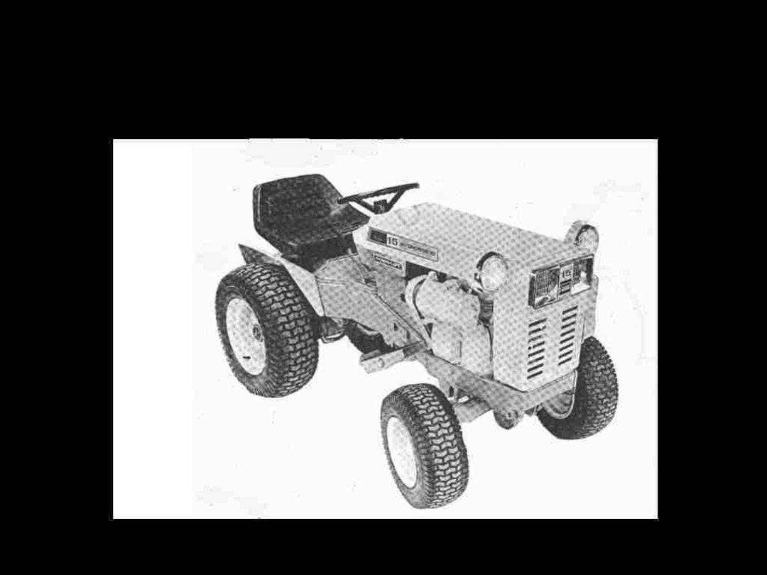 Montgomery Wards 2 Wheel Tractor