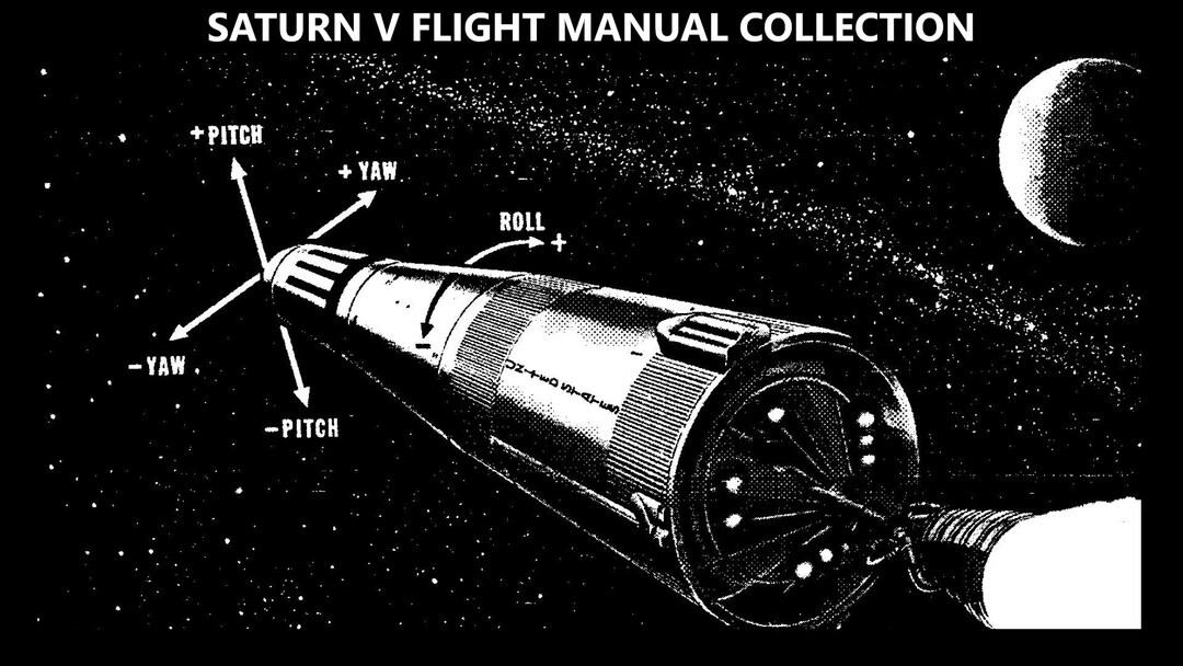 SATURN V Flight Manual Collection -545pgs With SA 503 506 507 Manuals ...