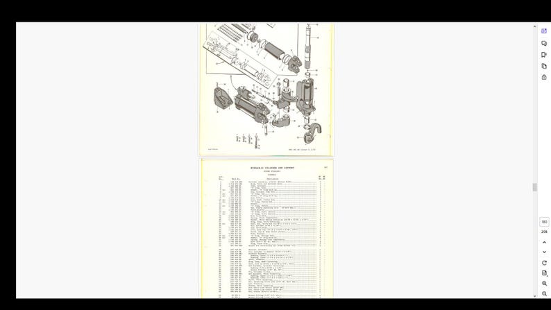 Massey Ferguson MF50 Tractor Parts Manual -300pgs With Exploded ...
