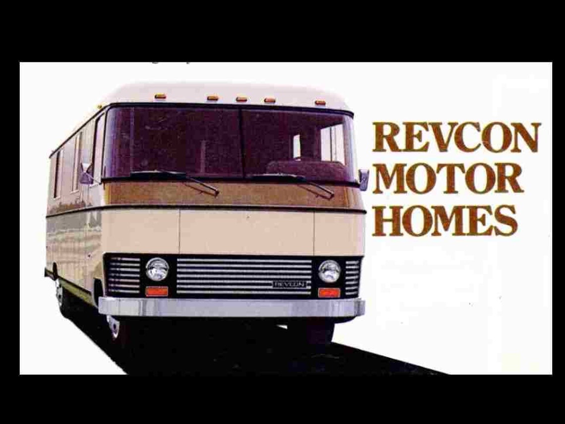REVCON MOTORHOME Operations Manuals 625pgs With RV Service & Appliance ...