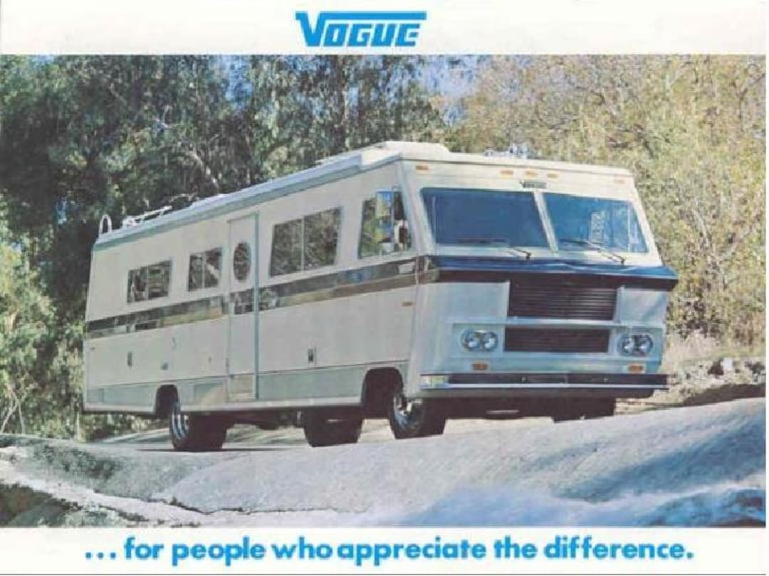 VOGUE MOTORHOME Operations Manual - 675pgs for RV Furnace A/c ...