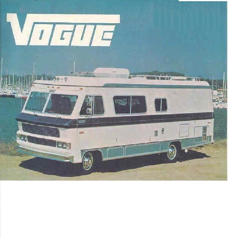VOGUE MOTORHOME Operations Manual 675pgs for RV Furnace A/c ...