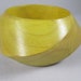 GERDA LYNGGAARD Monies Wood Bangle Bracelet. Huge & Massive Asymmetric ...
