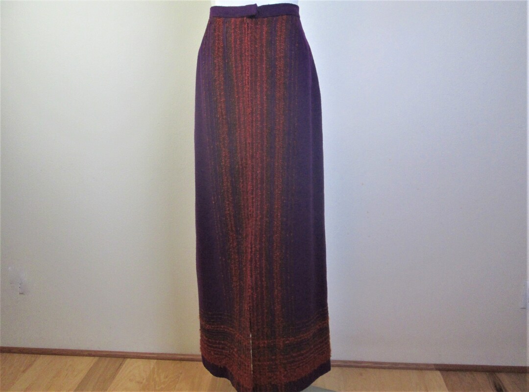 1970s AROLA Finnish Handloomed Skirt. Designer Pirkko Maki, Vintage ...