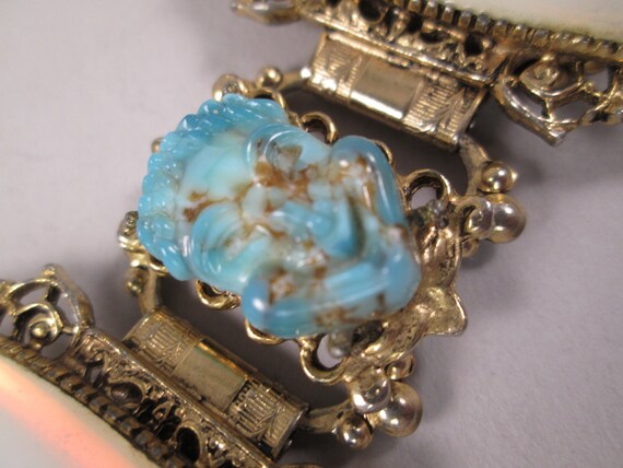 SELRO SELINI Rare Mask Bracelet. Stunning Turquoise … - Gem