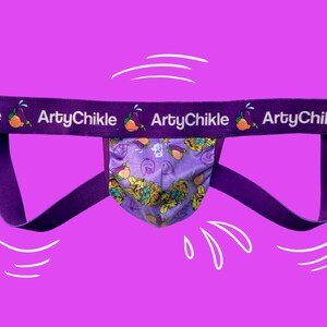 Juicy Fruits Jockstrap by Artychikle underwear Undies Jockstrap Jocks Fun Colorful - Etsy