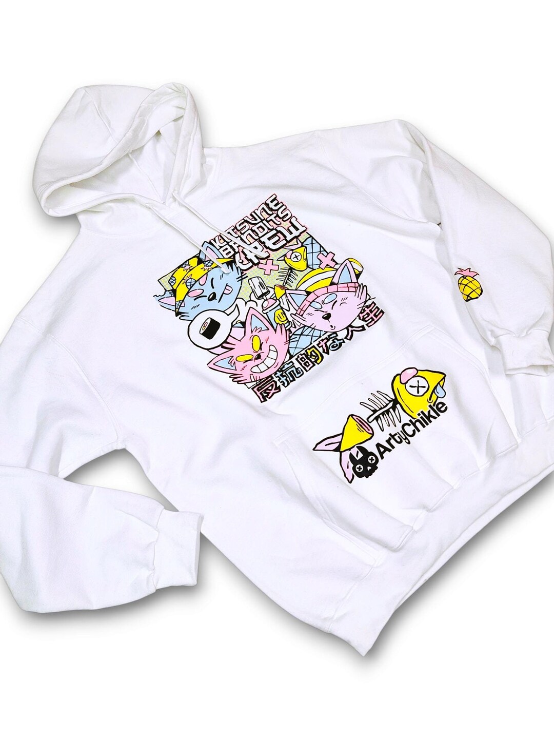 KBC Neon Life Hoodie by Artychikle | Furry Fandom | Japanese Street | Manga Clothes | Streetwear ...