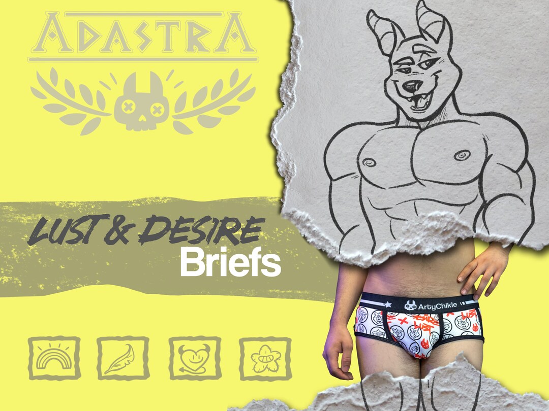Lust & Desire Briefs Adastra X Artychikle - Etsy