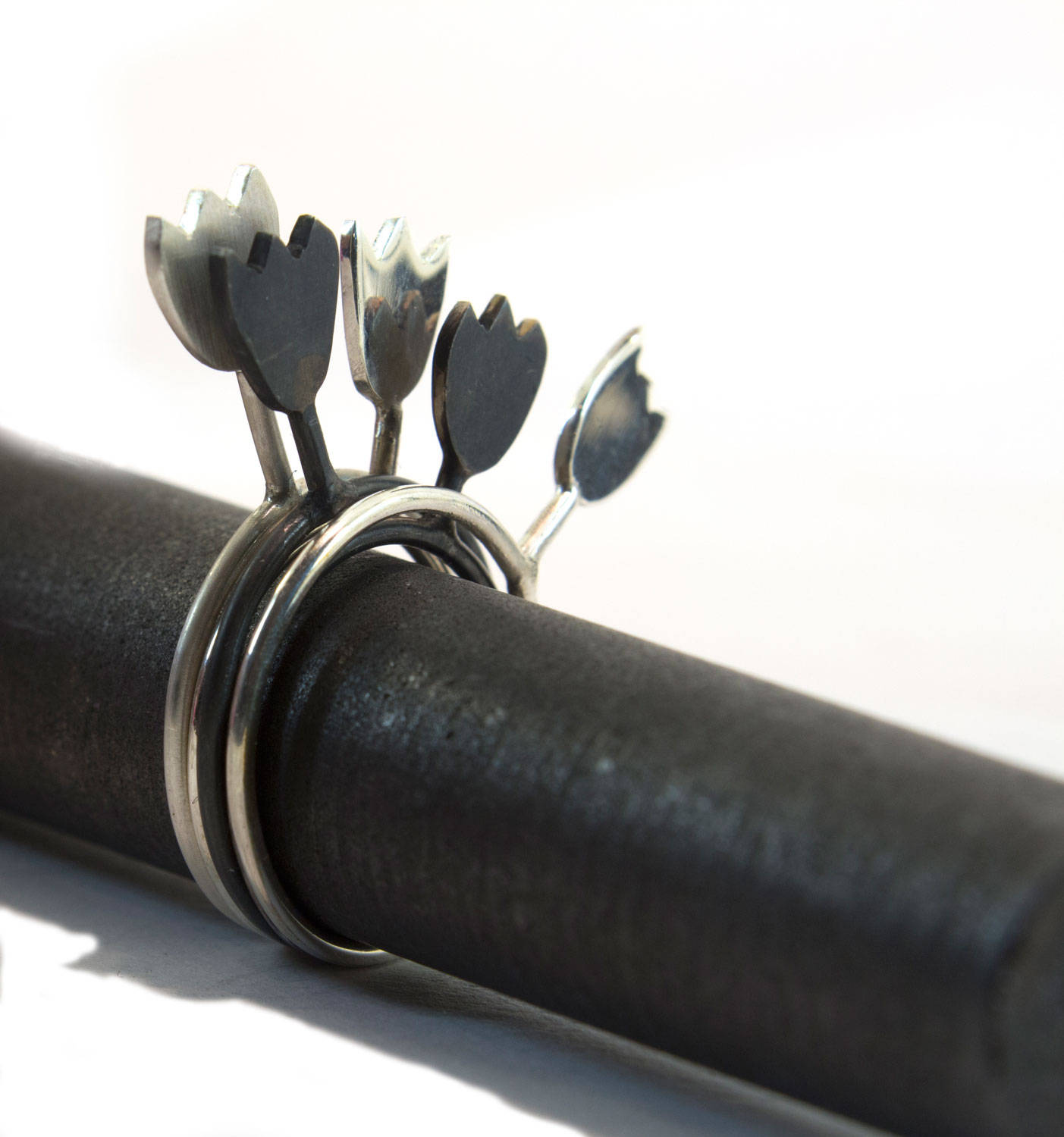 Tulip Ring Silver | Etsy