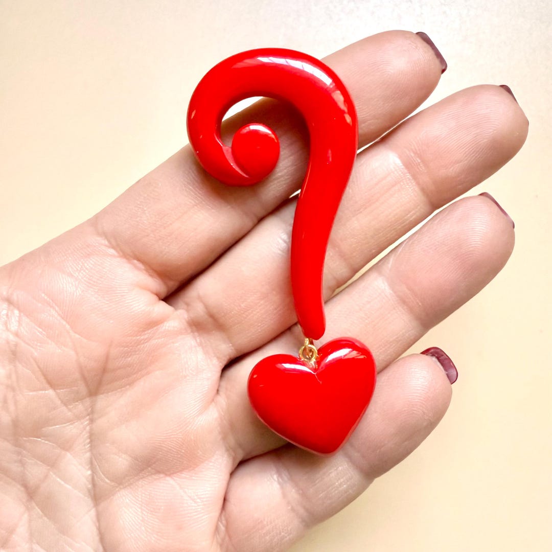 Vintage Style Resin Brooch – 1940s Bakelite Inspired Repro Question ...