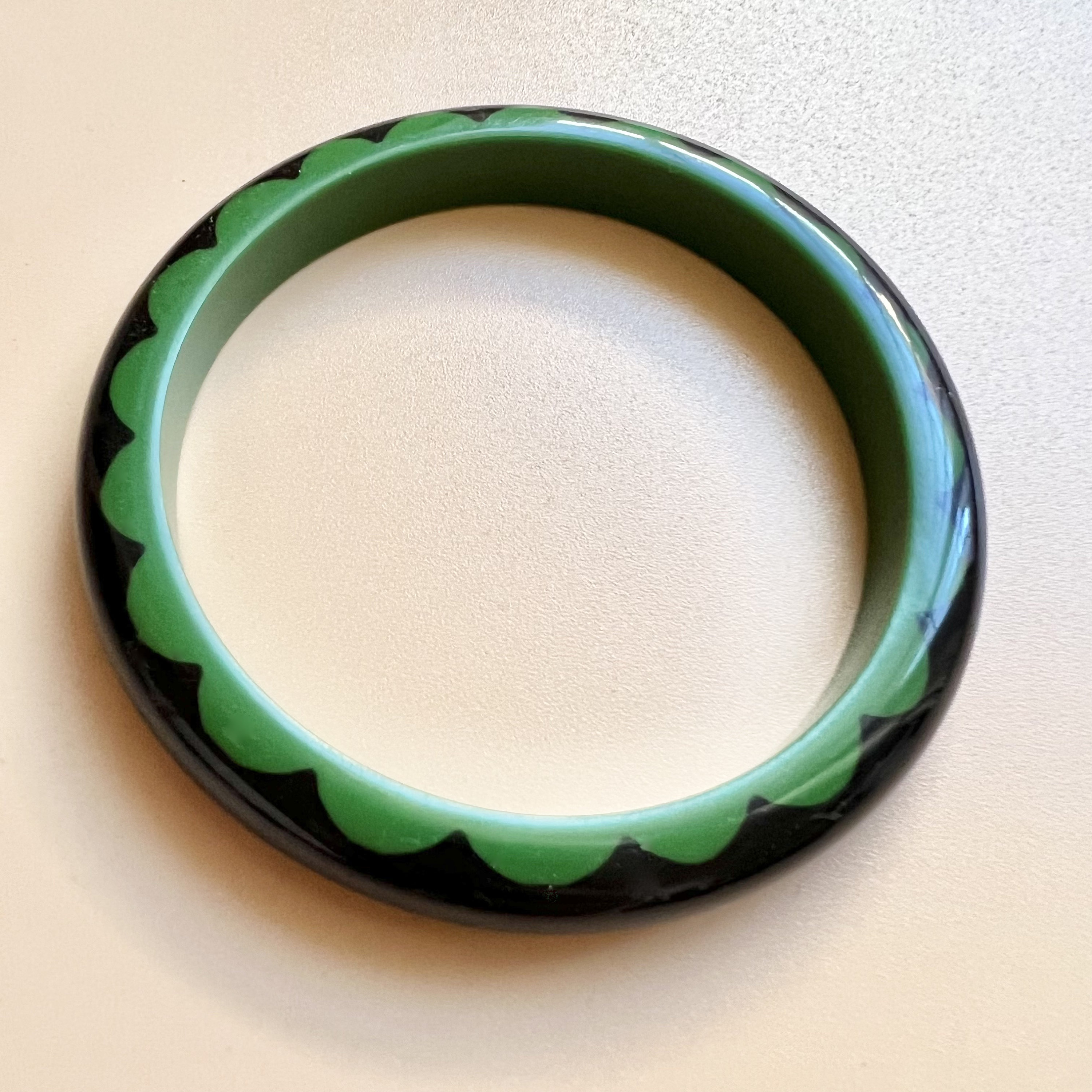 Daisy Bangle 1940s Bakelite Art Deco Vintage Reproduction in - Etsy UK