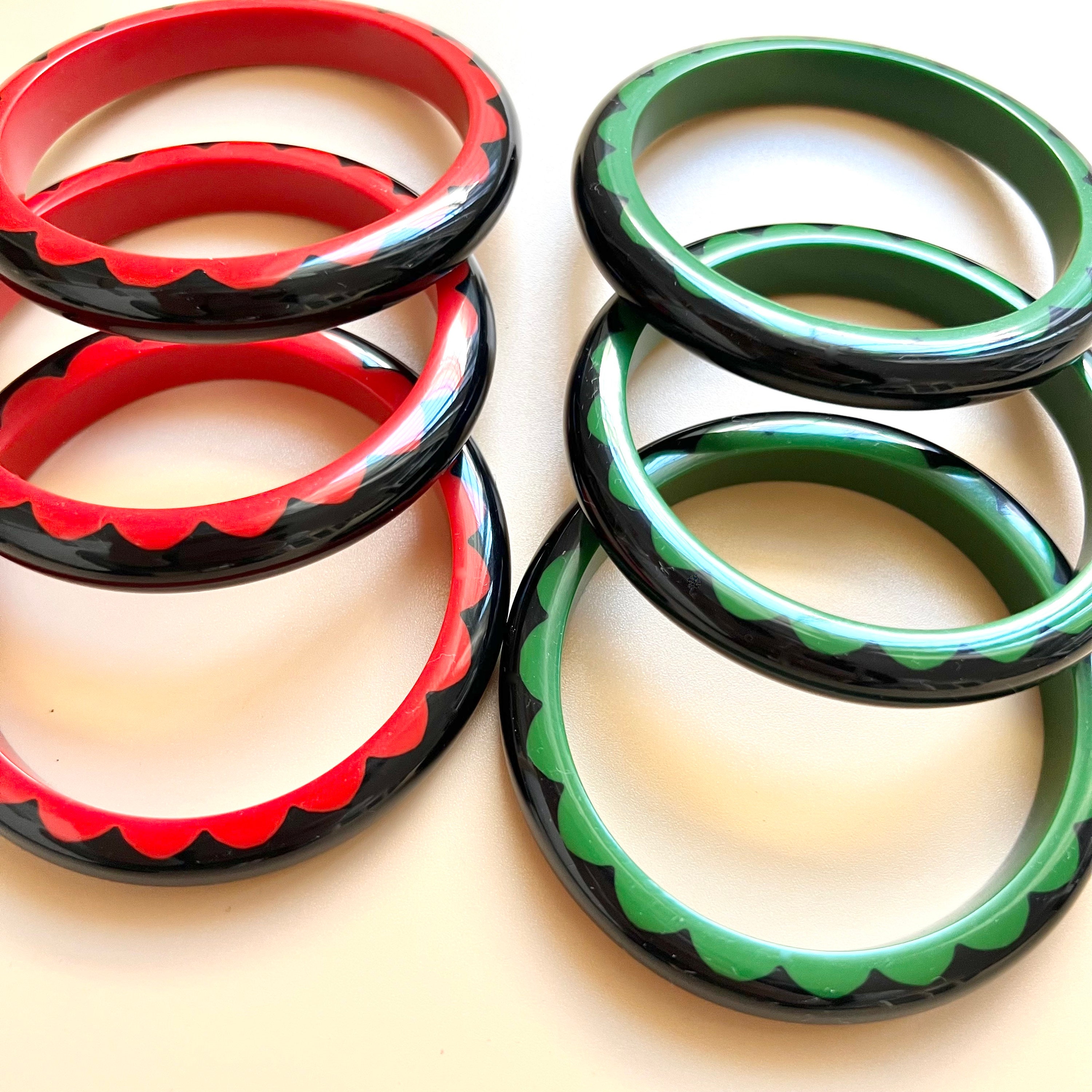 Daisy Bangle 1940s Bakelite Art Deco Vintage Reproduction in - Etsy UK