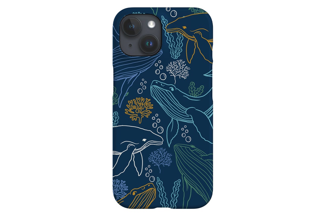 Humpback Whale Plants Limited-edition Phone Case Sea Ocean Animal Phone ...