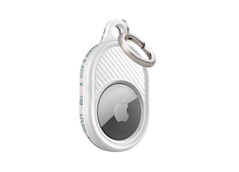 Whale Shark Coral Reef AirTag Cover: Protective Keychain Case; Beige ...