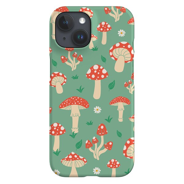 Cottagecore Mushroom Phone Case - Etsy