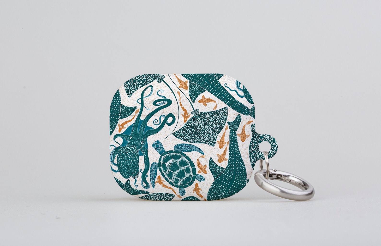 Whale Shark Aqua AirPod Case: Artwork by Denes Anna Design; Turtle ...