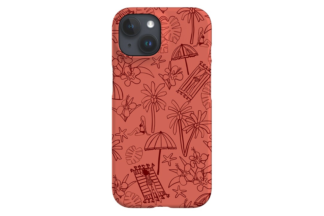 Beach Jungle Limited-edition Phone Case Holiday Edit Palm Hibiscus ...