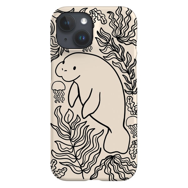 Manatee Phone Case - Etsy