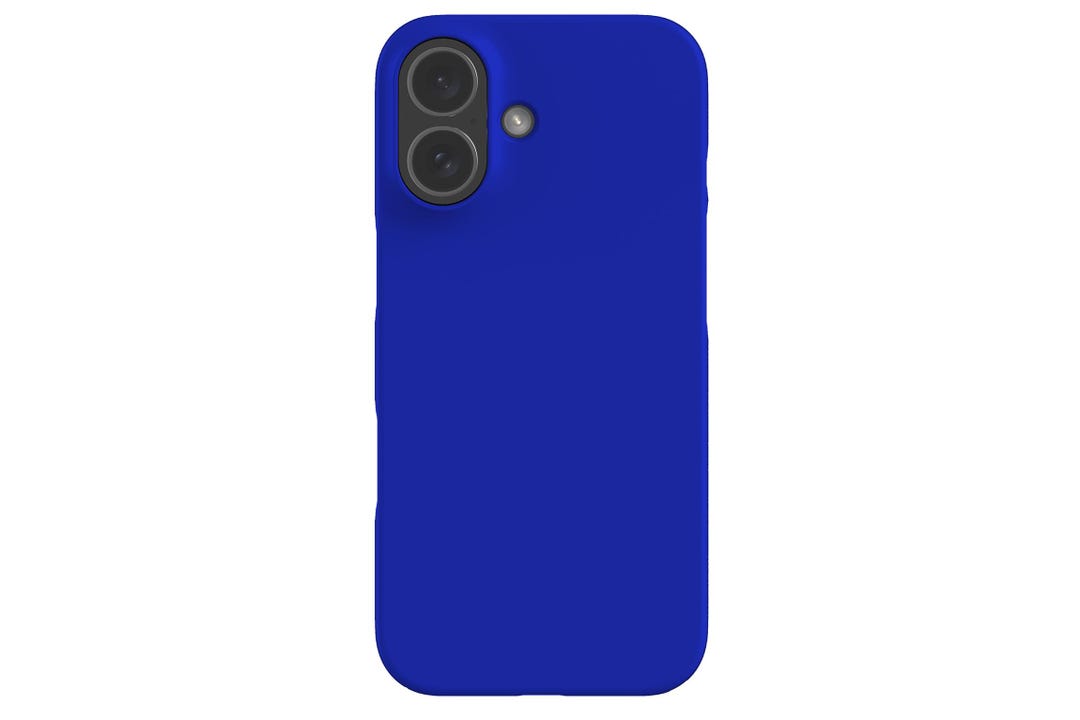 Azure Blue Still Block Phone Case: Minimalist Iphone, Galaxy, Pixel - Etsy