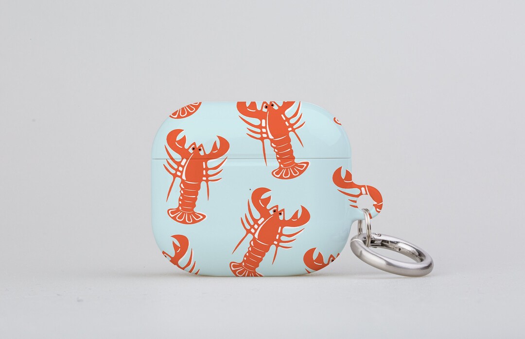 Lobster Scatter AirPod AirPod Pro Keychain Case Cover | Cute Ocean Sea ...