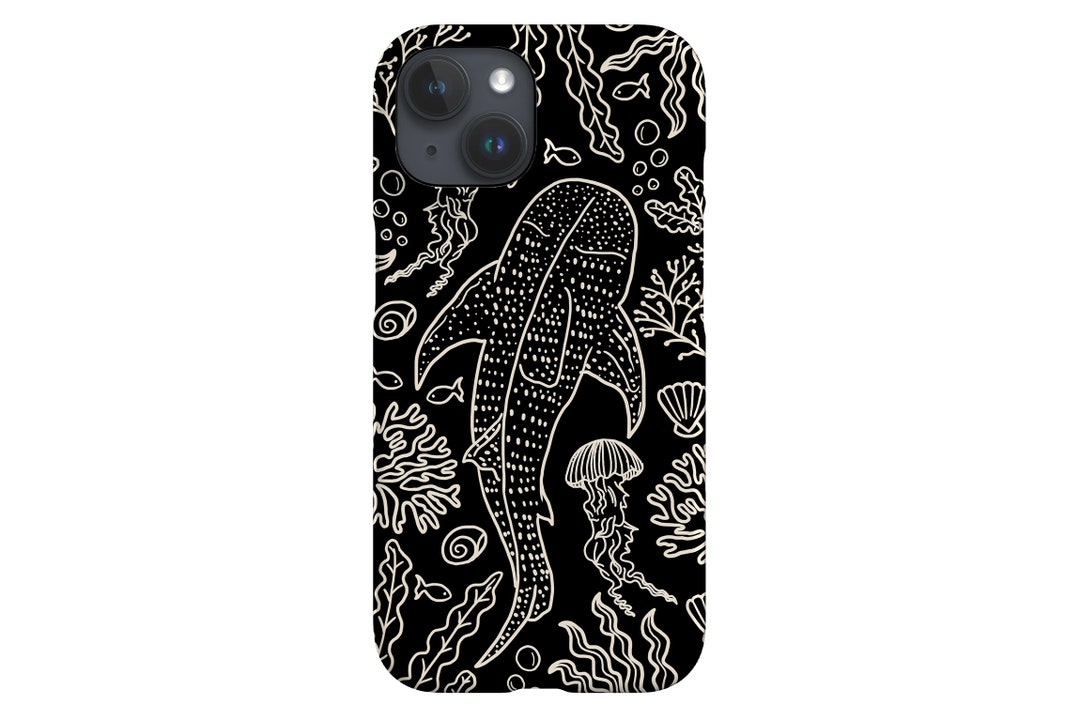 Whale Shark Coral Reef Limited-edition Phone Case Ocean Sea Jellyfish ...