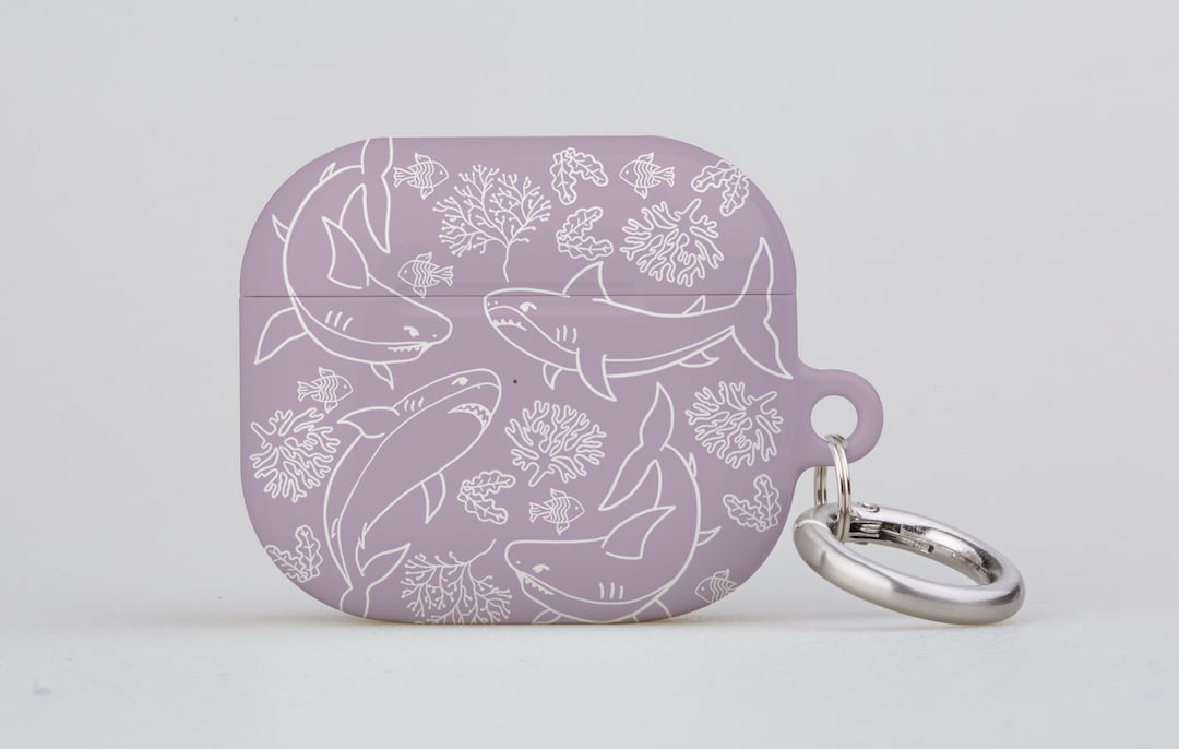 Shark Coral Reef Limited-edition AirPod AirPod Pro Case Cover Ocean Sea ...