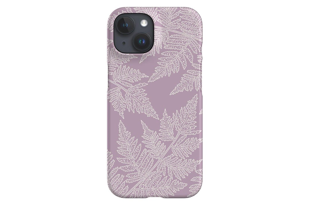 Fern Oversized Scatter Phone Case | Plant | Cover for iPhone 16 15 14 ...