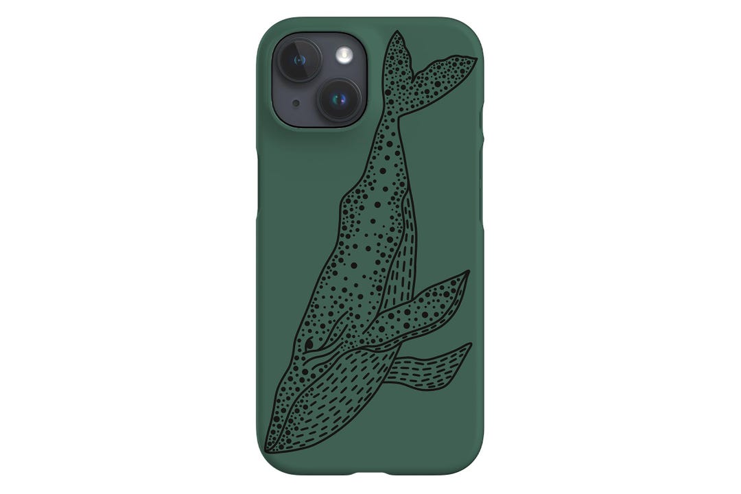 Humpback Whale Phone Case Sea Ocean Animal Cover for iPhone 16 15 14 13 ...